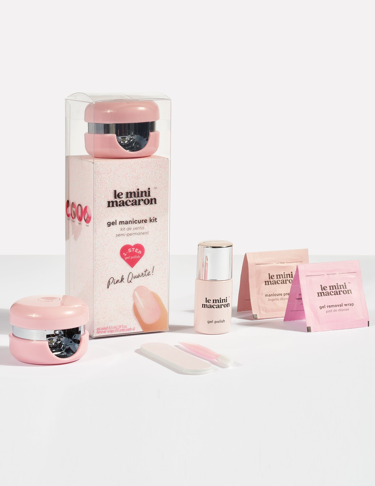 Pink Quartz - Gel Manicure Kit - Le Mini Macaron