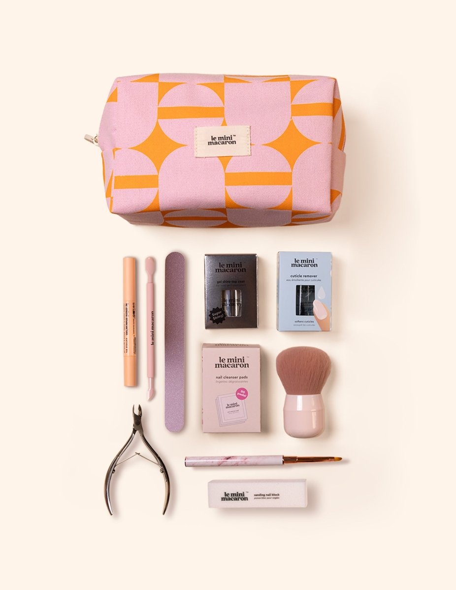 Advanced Gel Mani Set Pouch - Le Mini Macaron